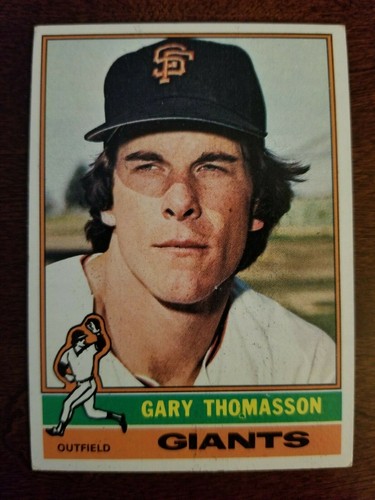 Gary Thomasson San Francisco Giants Outfield Topps 1976 | eBay