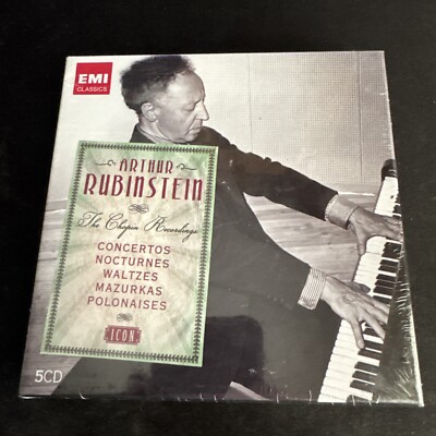 ARTHUR RUBINSTEIN FREDERIC CHOPIN - Icon: The Chopin Recordings - 5 CD ...