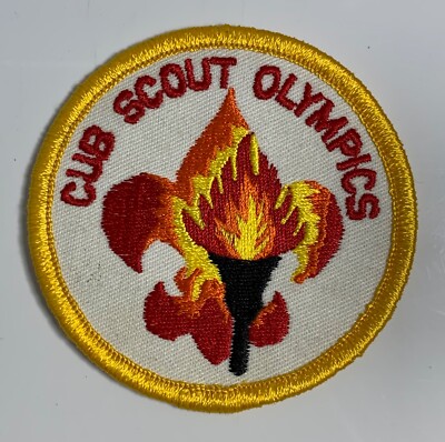 VTG BSA CUB SCOUT OLYMPICS PATCH | eBay