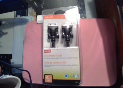 STAPLES VGA Monitor Cable 6FT 6 Feet 1.8m (male-male) (BRAND NEW} FREE ...