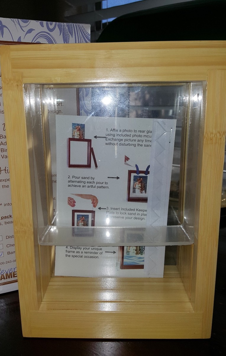 Sand Ceremony Shadow Box Personalized White Shadow Box Unity Sand