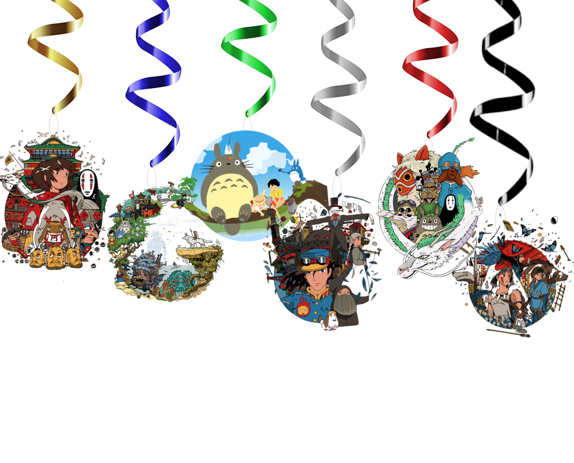 GHIBLI STUDIO PARTY SUPPLIES FAVOR DECORATIONS THEME IDEA FUN ...