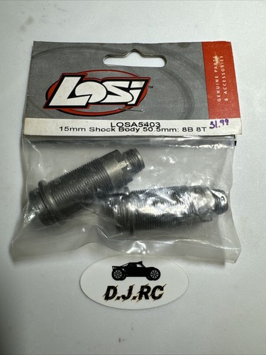 Losi 15mm Shock Body 50.5mm 8B LOSA5403 RC Part | eBay
