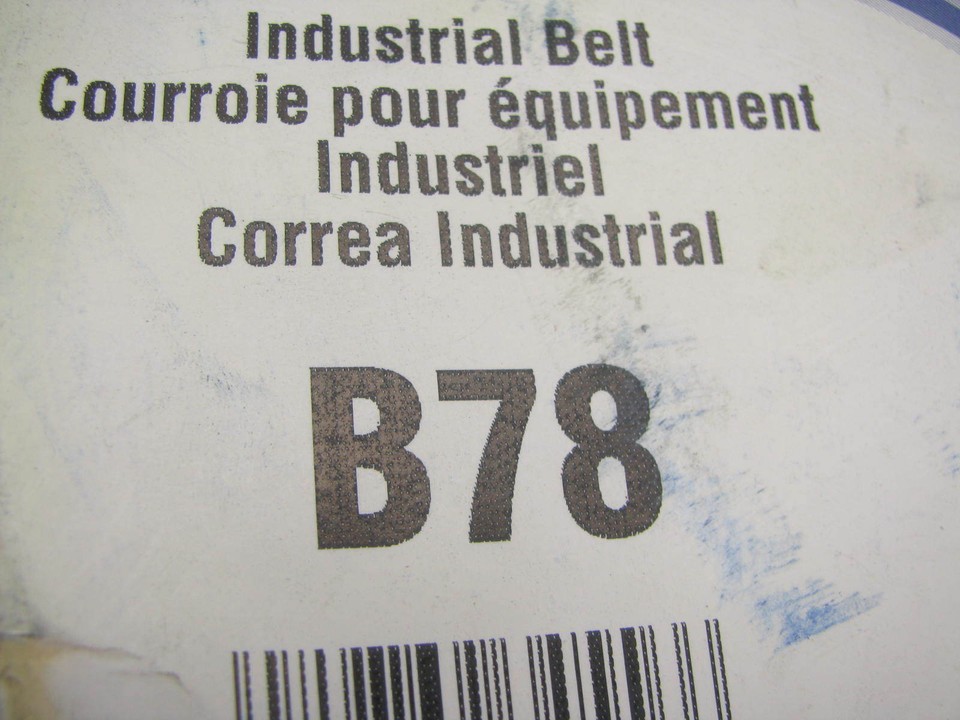 Napa B78 Industrial Accessory Drive Belt - 21/32" X 81.00" | eBay