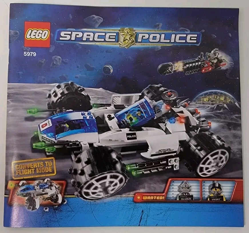 LEGO Space: Max Security Transport 5979 (NO BOX - Sealed bags ...