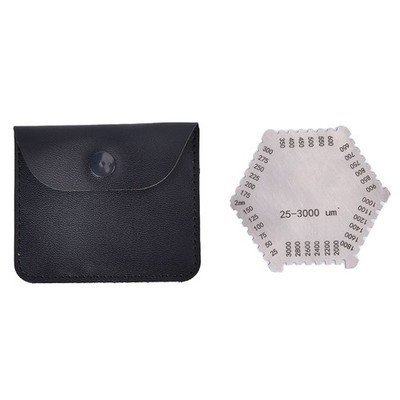 Wet Film Comb Gauge Coating Thickness Meter Tester Tool 25-3000um Sil ...