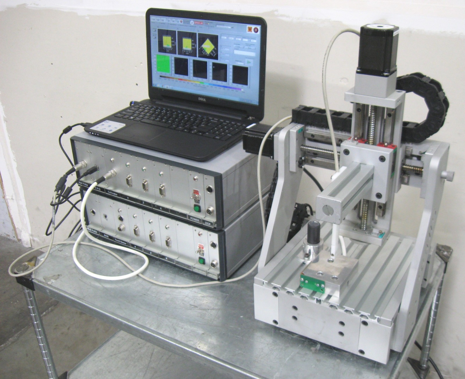 C200193 SENIS AG MMS-1-RS Magnetic Field Mapper Mapping System w/XYZ ...