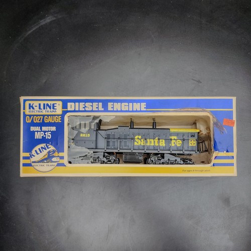 K-LINE K-2213 Santa Fe MP-15 O Gauge Diesel Switcher for Repair/Parts 🔧 ...