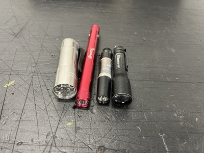 4x Mini LED Pocket Torches Job Lot Small Keyring Torch Flashlight | eBay UK