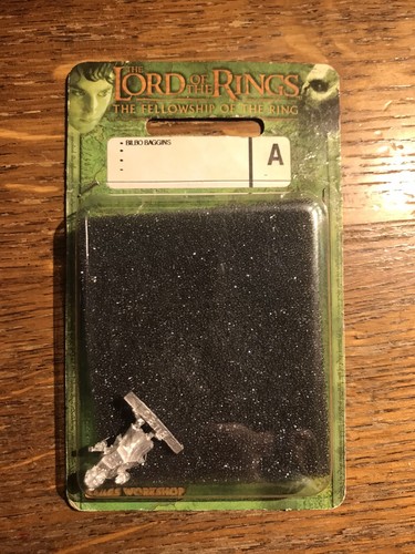 THE LORD OF THE RINGS GAMES WORKSHOP CITADEL BLISTER BILBO BAGGINS ...