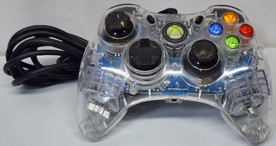 Microsoft Xbox 360 Clear Afterglow Wired Controller | eBay