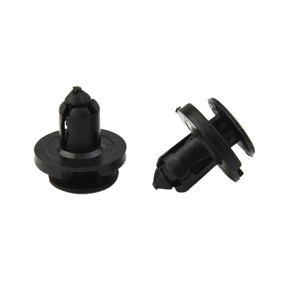 Fastener Push-Type 30 Pcs Accessories Black Car Body Clip High Quality ...