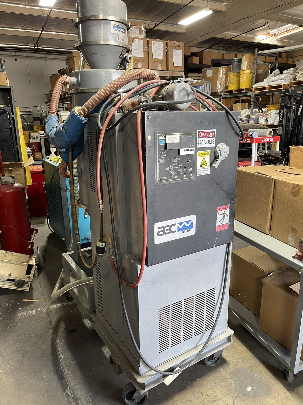 AEC Whitlock Portable Dryer Hopper Loader | eBay