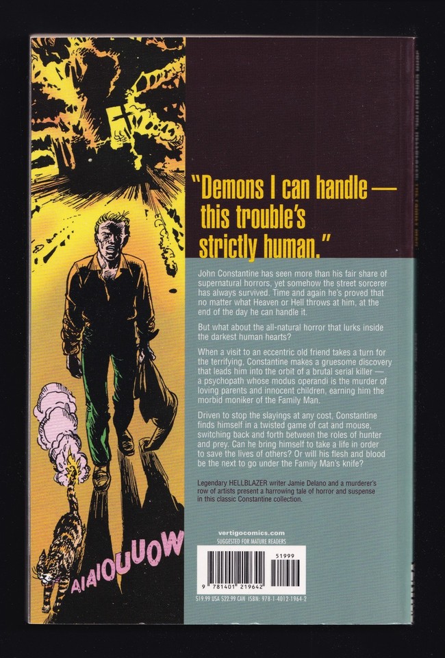John Constantine Hellblazer: The Family Man TPB 1st Printing Vertigo ...