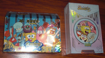 Nickelodeon Spongebob Carlo Trading Cards Booster Pack Series 1 Box ...