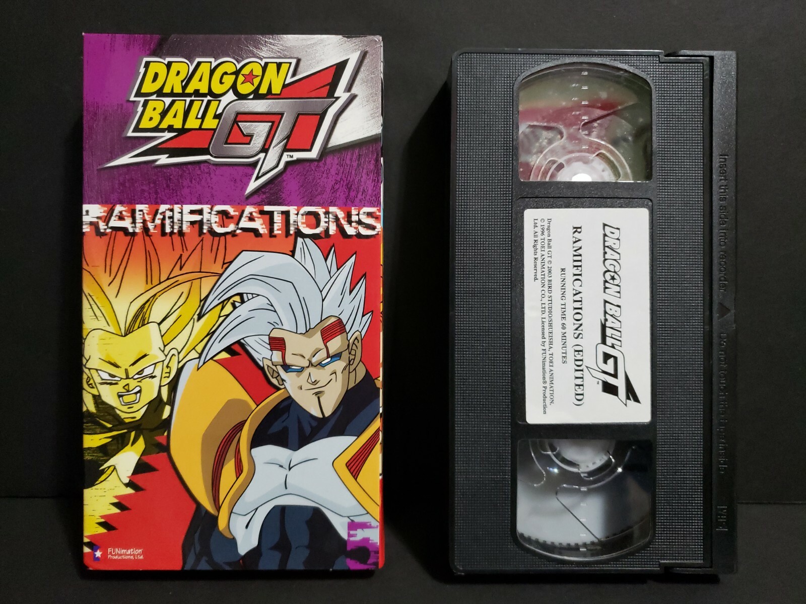 Dragonball GT Ramifications Edited VHS Baby Saga DBGT Anime Vintage ...