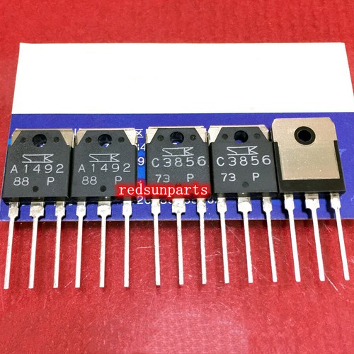"Original" New 2PCS 2SA1492+2PCS 2SC3856 Pair Transistor A1492/C3856 kk ...