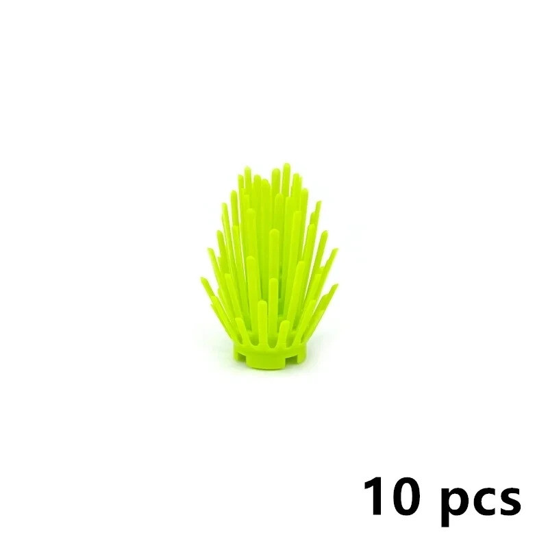 City Tree Green Bush Garden MOC Flower Grass for Lego Building Blocks ...