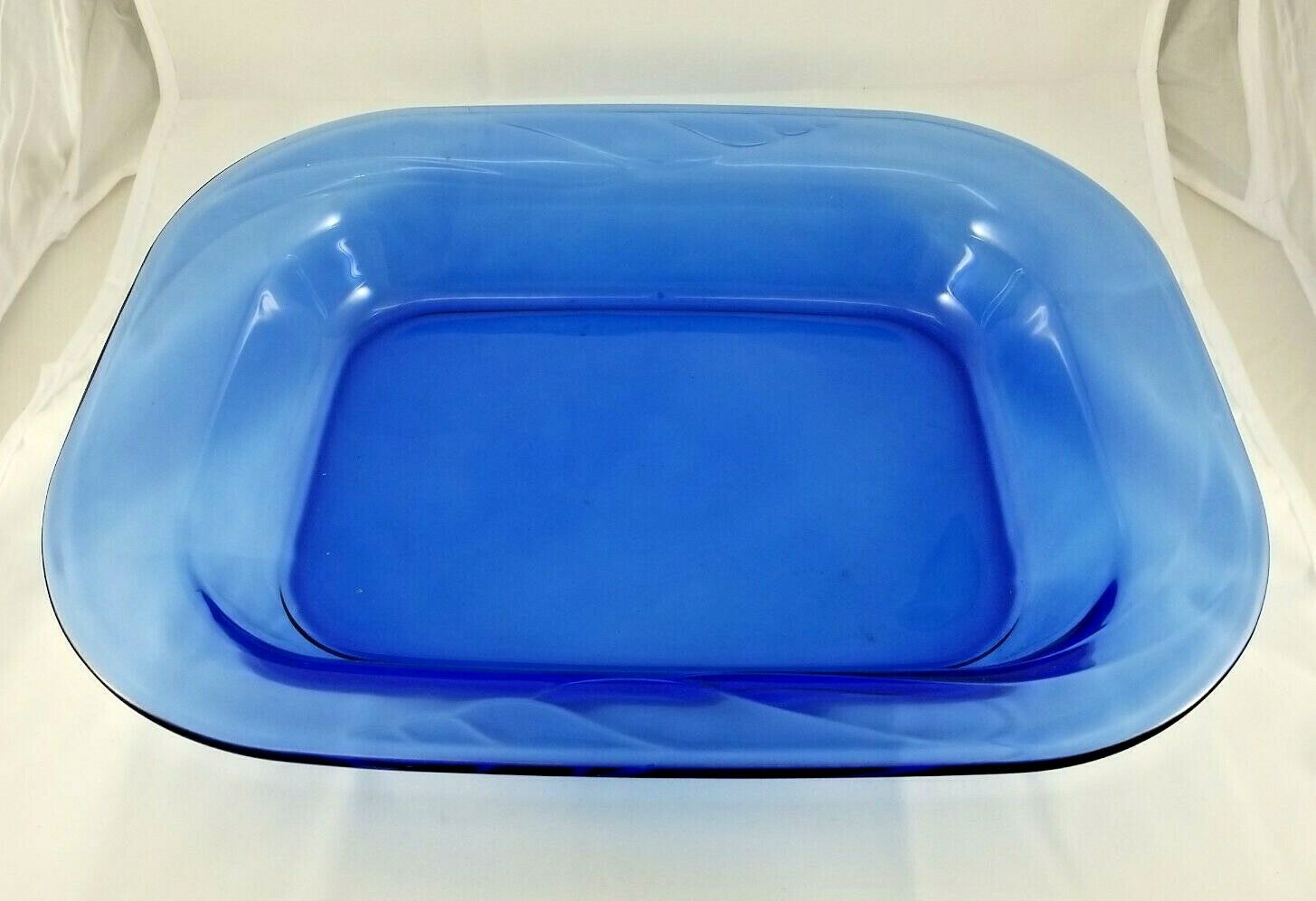 Cobalt Blue Pyrex Rectangle Glass L-15 Baking Casserole Dish Made In U ...