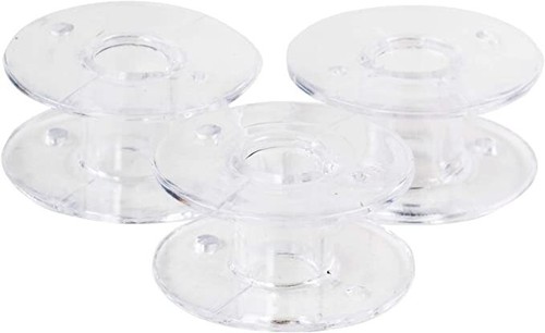 SINGER 06542 Class 15J Bobbins, Transparent, 3-Count , 9 Packages (27 ...