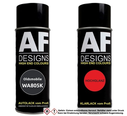 Autolack Spraydose Set Oldsmobile WA805K Dark Spiral Gray Metallic ...