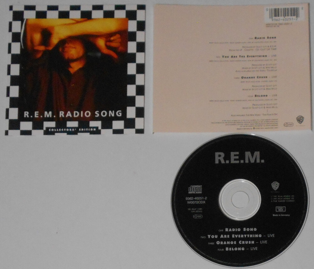 REM - Radio Song ep - Germany cd | eBay