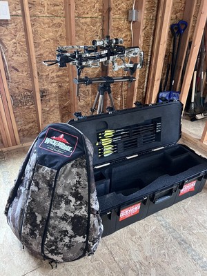 TenPoint Nitro 505 Crossbow With SKB Hard Case, Wicked Ridge Soft Case ...