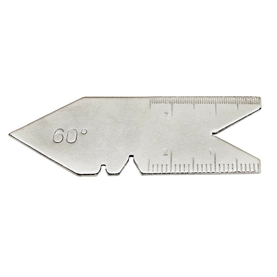 5 PC 60 Degree Center Gage Fishtail Thread Gauge Lathe Tool | eBay