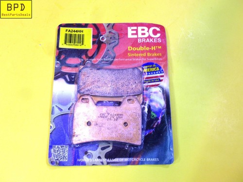 1 Pair Front COPPER ALLOY Sintered Brake Pad Set EBC FA244HH | eBay