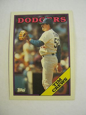 1988 Topps #57 Tim Crews Baseball Card (GS23-27) | eBay