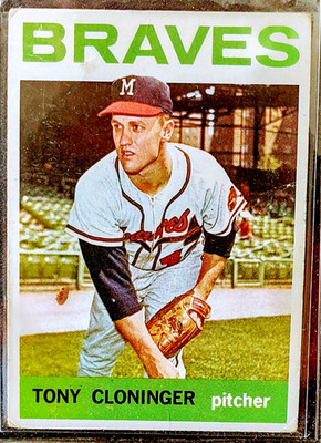 1964 Topps Tony Cloninger #575 Milwaukee Braves Poor Grade | eBay