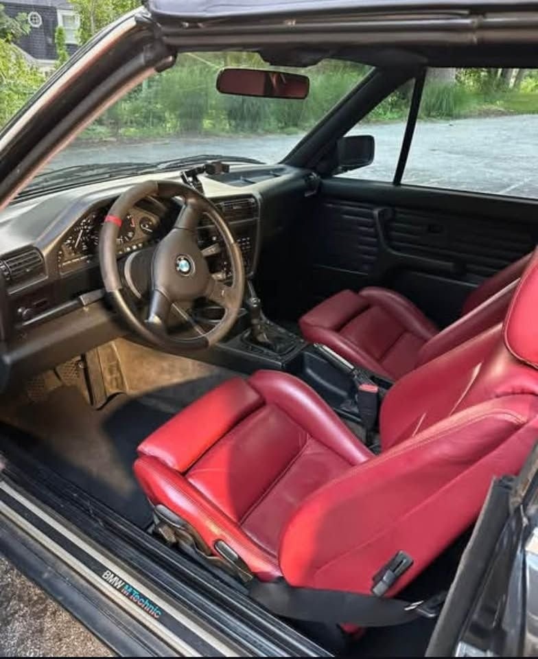 1991 BMW 325i Rare M-Tech II, Final-Year E30, H&R Lowered, No Rust | eBay