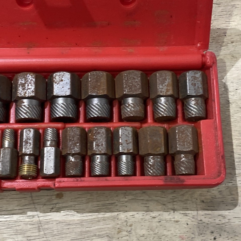 SNAP-ON TOOLS 25 PIECE SCREW EXTRACTOR SET MODEL REX25A | eBay