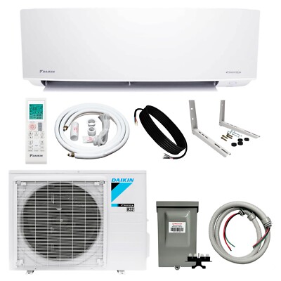 Daikin 18000 BTU 18 SEER2 Entra Series Ductless Mini-Split Air ...