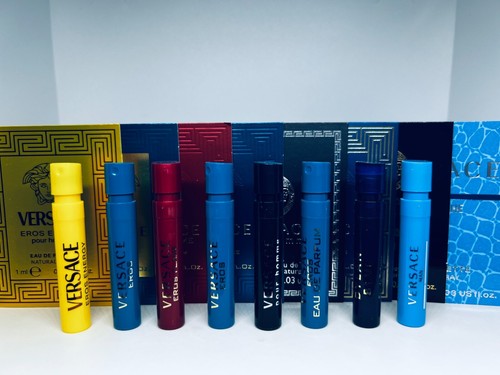 Versace Cologne Collection For Men Sample Spray Vials 8Pc Set | eBay