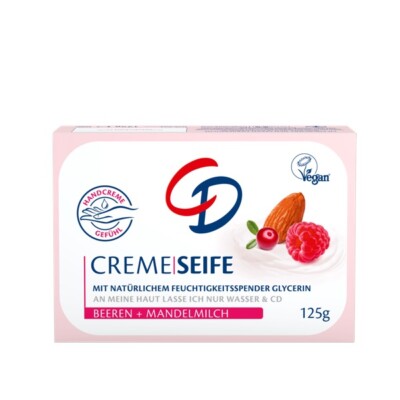 CD Soap Bar: BERRY & ALMOND MILK -1 x 125g- Made in Germany FREE ...
