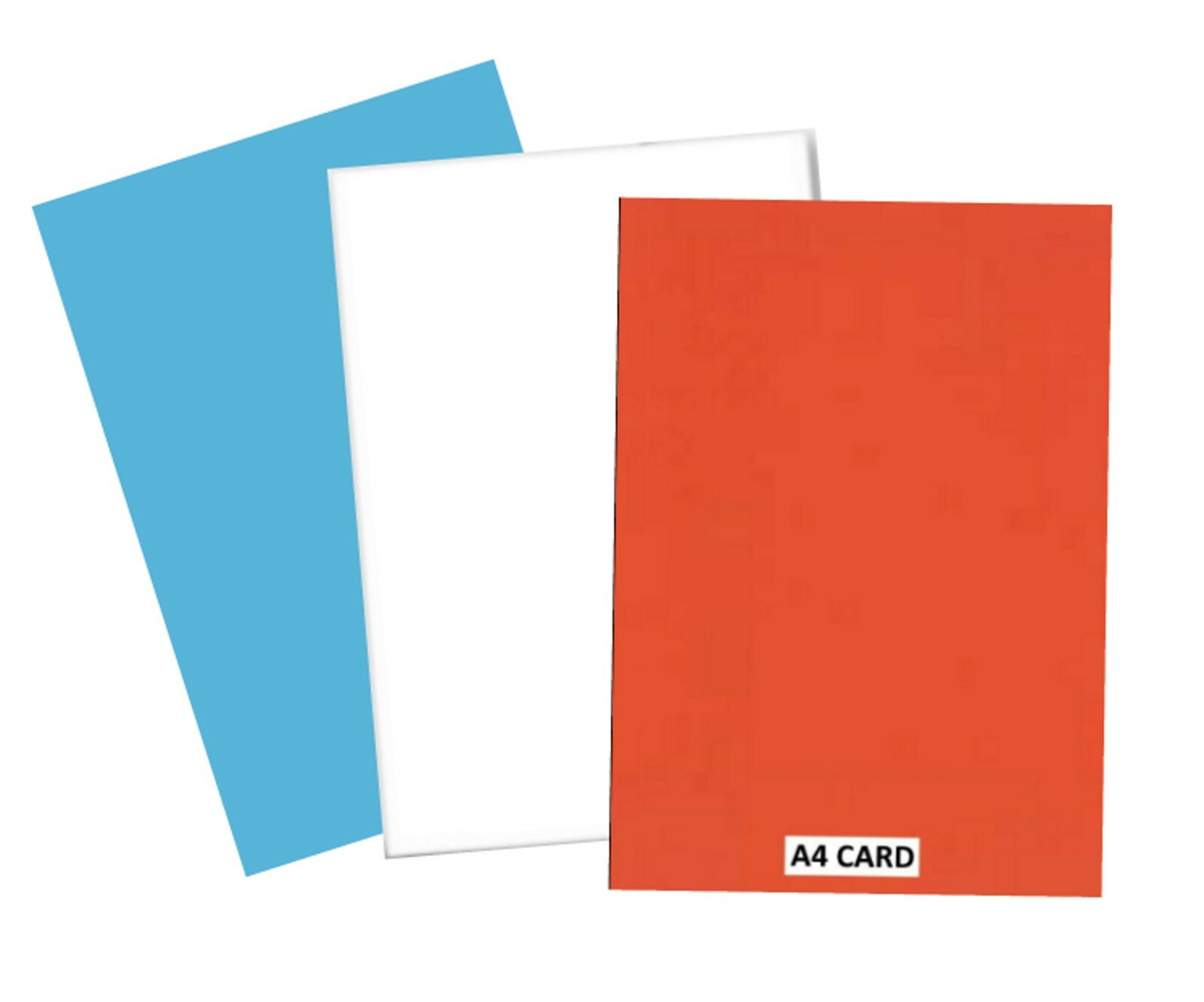 100 SHEETS A4 COLOURED CARD ~ 160GSM PRINTER COPIER CRAFT CARD - SELECT ...