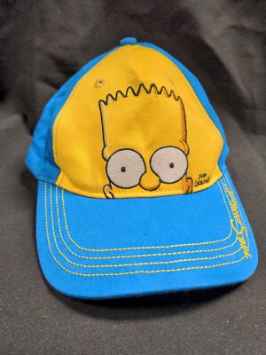 The Simpsons Universal Studios BART Simpson Baseball Hat Kids Cap | eBay