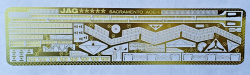 1/700 scale USS SACRAMENTO Model Ship Super Details Etched Brass JAG ...