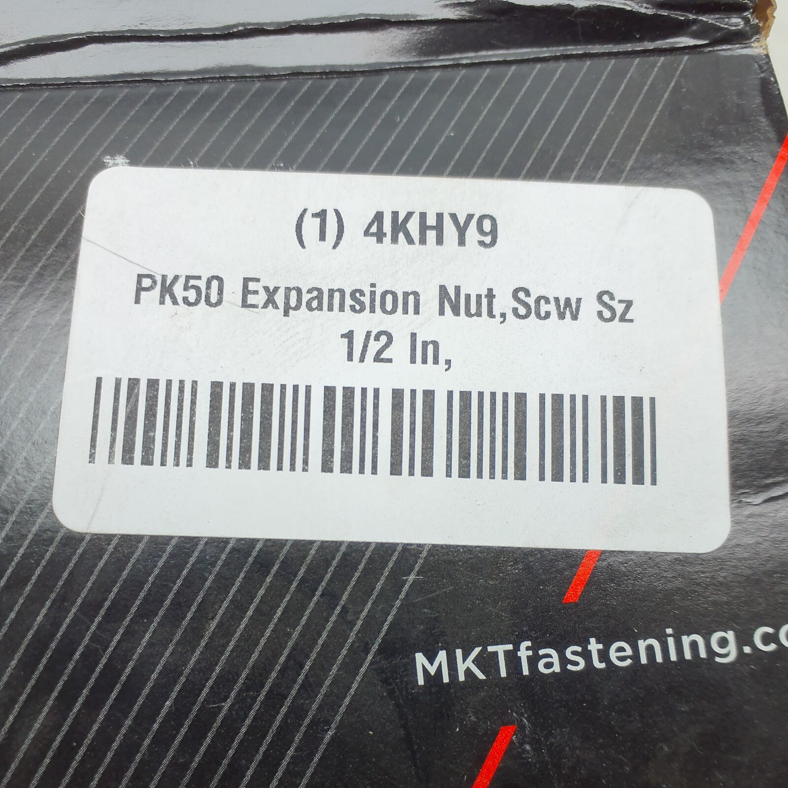 50 Pack MKT Fastener 1/2" Expansion Nut Screw Size 1/2" 3430200 for ...