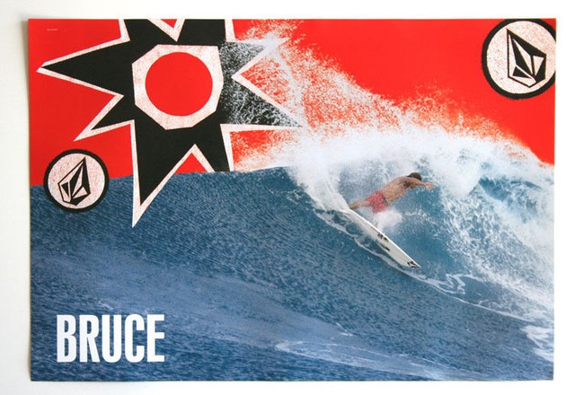 Vintage Volcom Bruce Irons Dusty Payne Surf Poster NEW | eBay