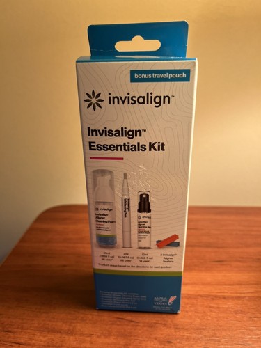 Invisalign Essentials Kit Cleaning Foam Spray Whitening Pen Aligner ...