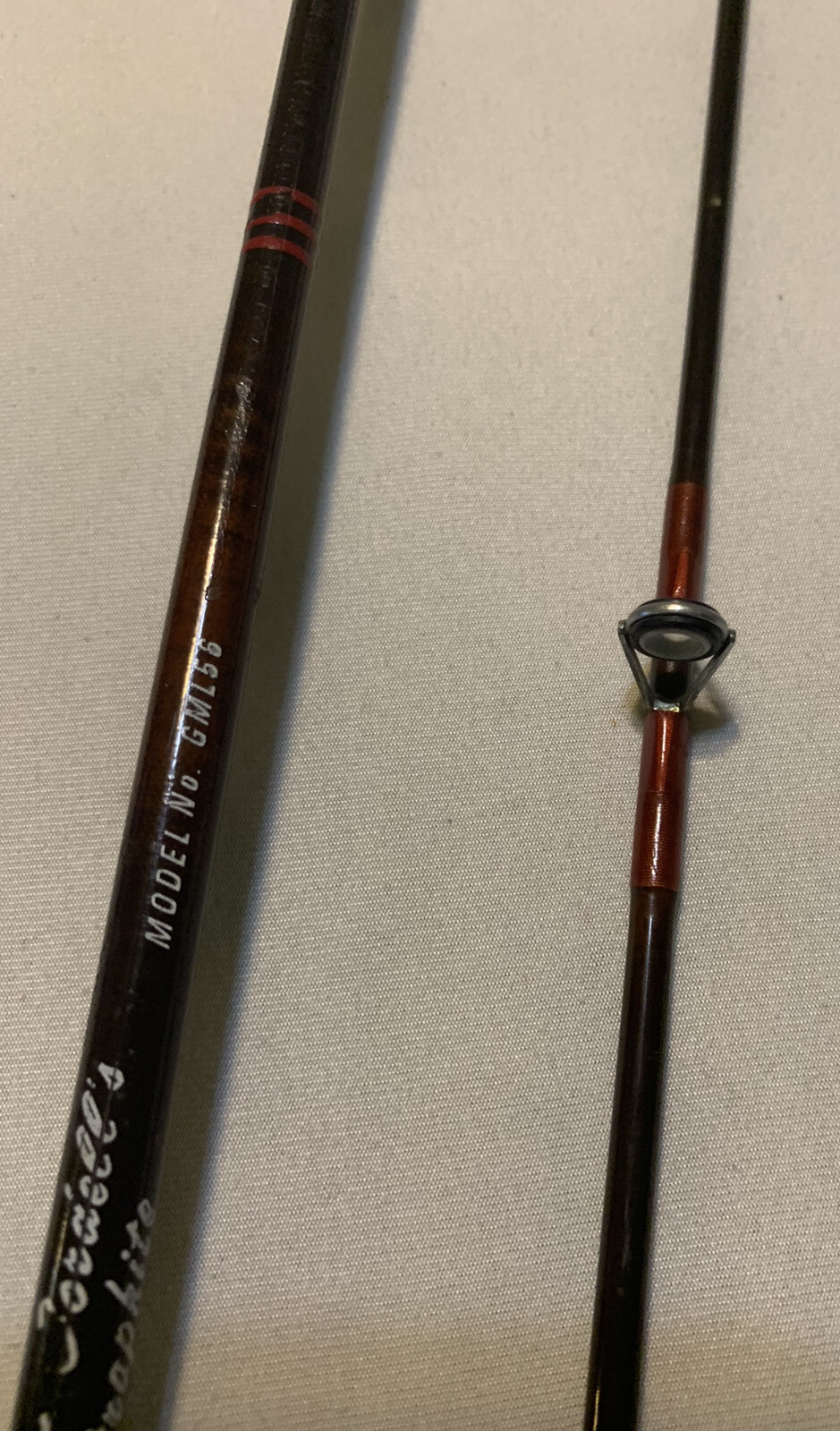 Vintage Cotton Cordell’s Graphite Model No. GML5’6” Casting Fishing Rod ...