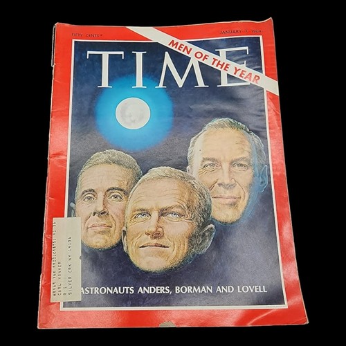 Time Magazine January 3 1969 Men of the Year Astronauts Anders, Borman ...