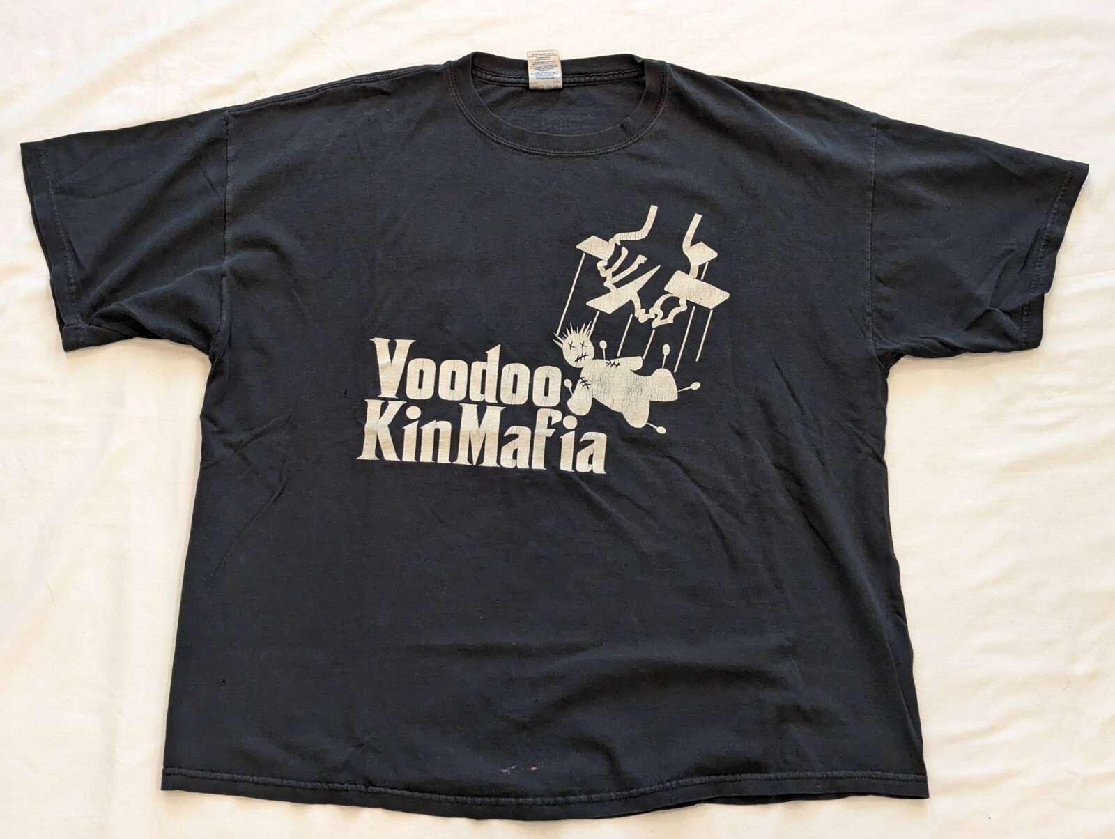 Voodoo Kin Mafia TNA T Shirt 2XL Black Original Vince McMahon B G Kip ...