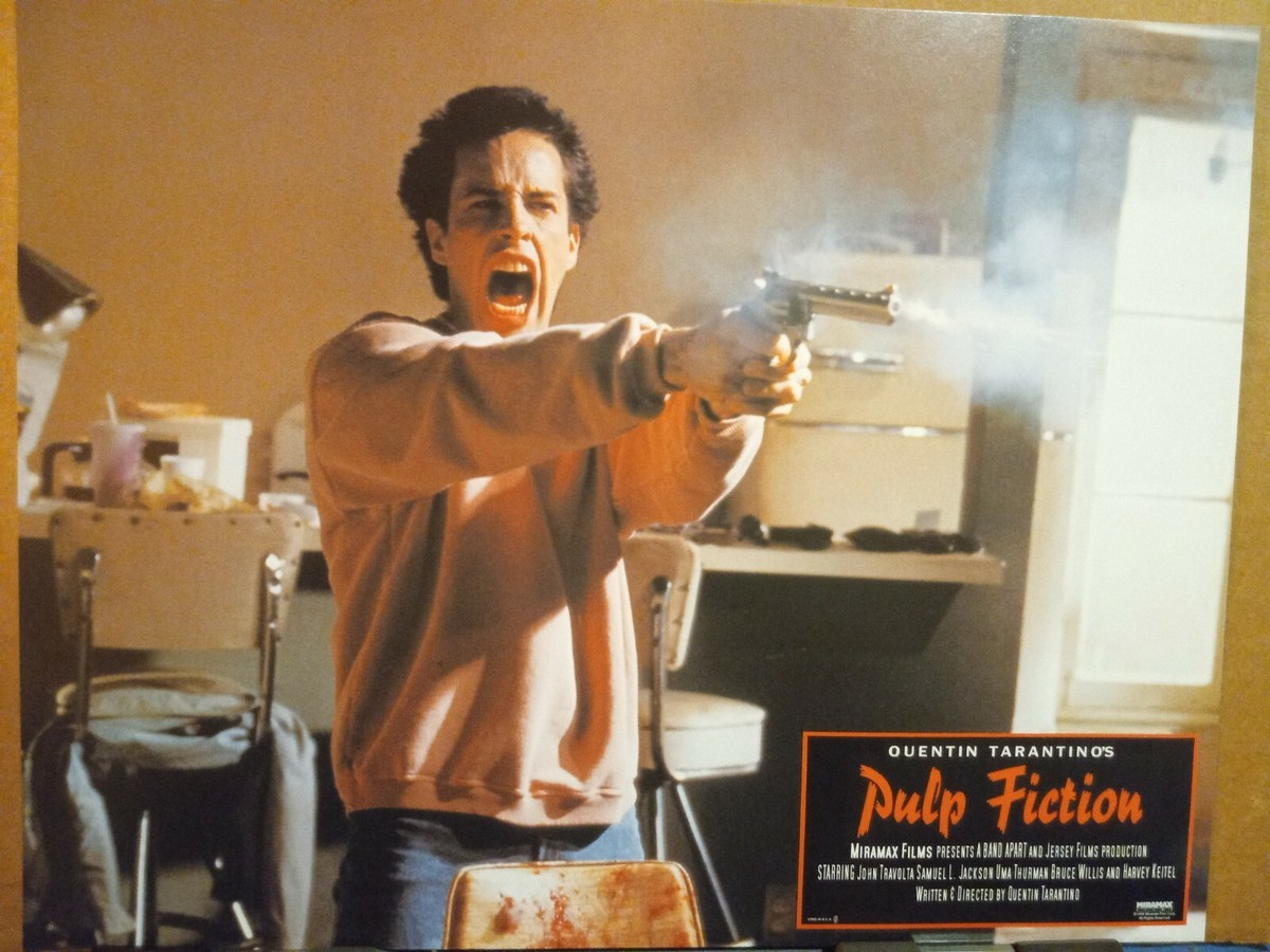 Pulp Fiction Samuel L Jackson Gun