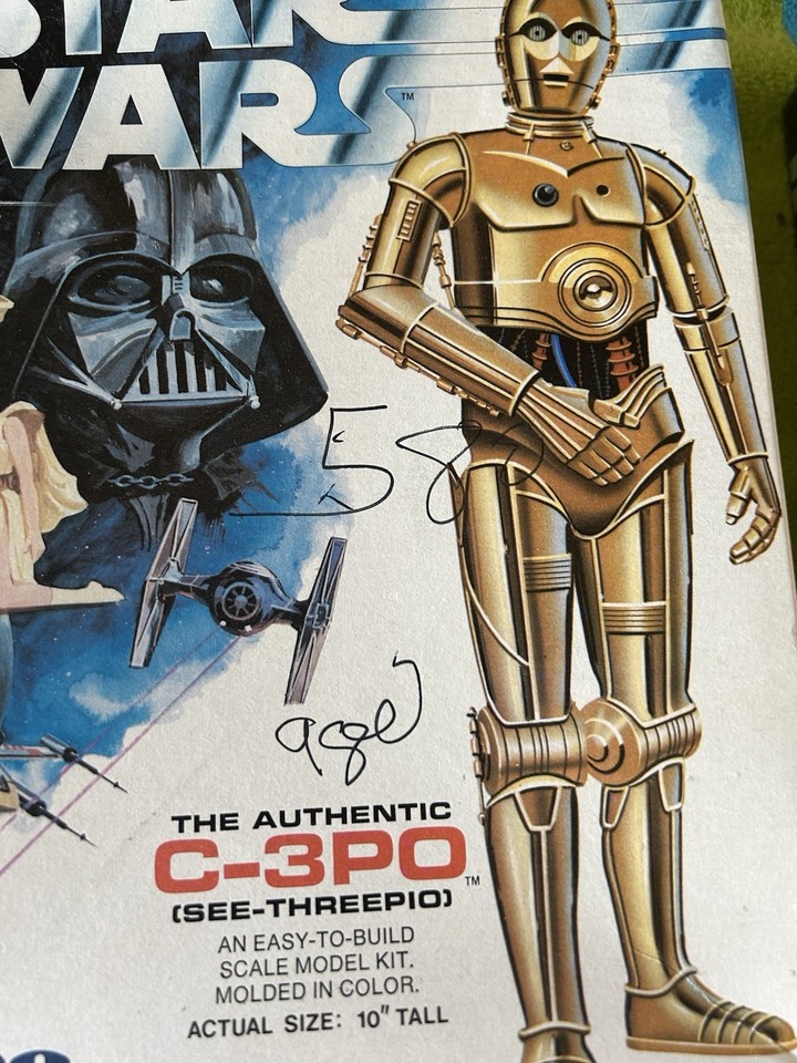 Star Wars MPC R2-D2 and C-3PO Vintage 1977 Plastic Models Kits New See ...