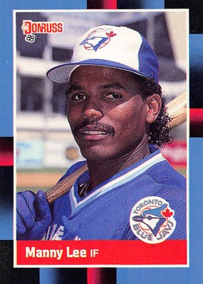 Manny Lee 1988 Donruss 650a Toronto Blue Jays Baseball Card | eBay