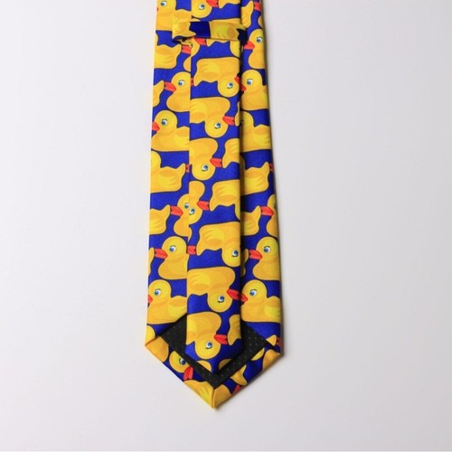 Yellow Necktie Ties Rubber Duck Printed Tie New Ducky Tie | eBay Australia