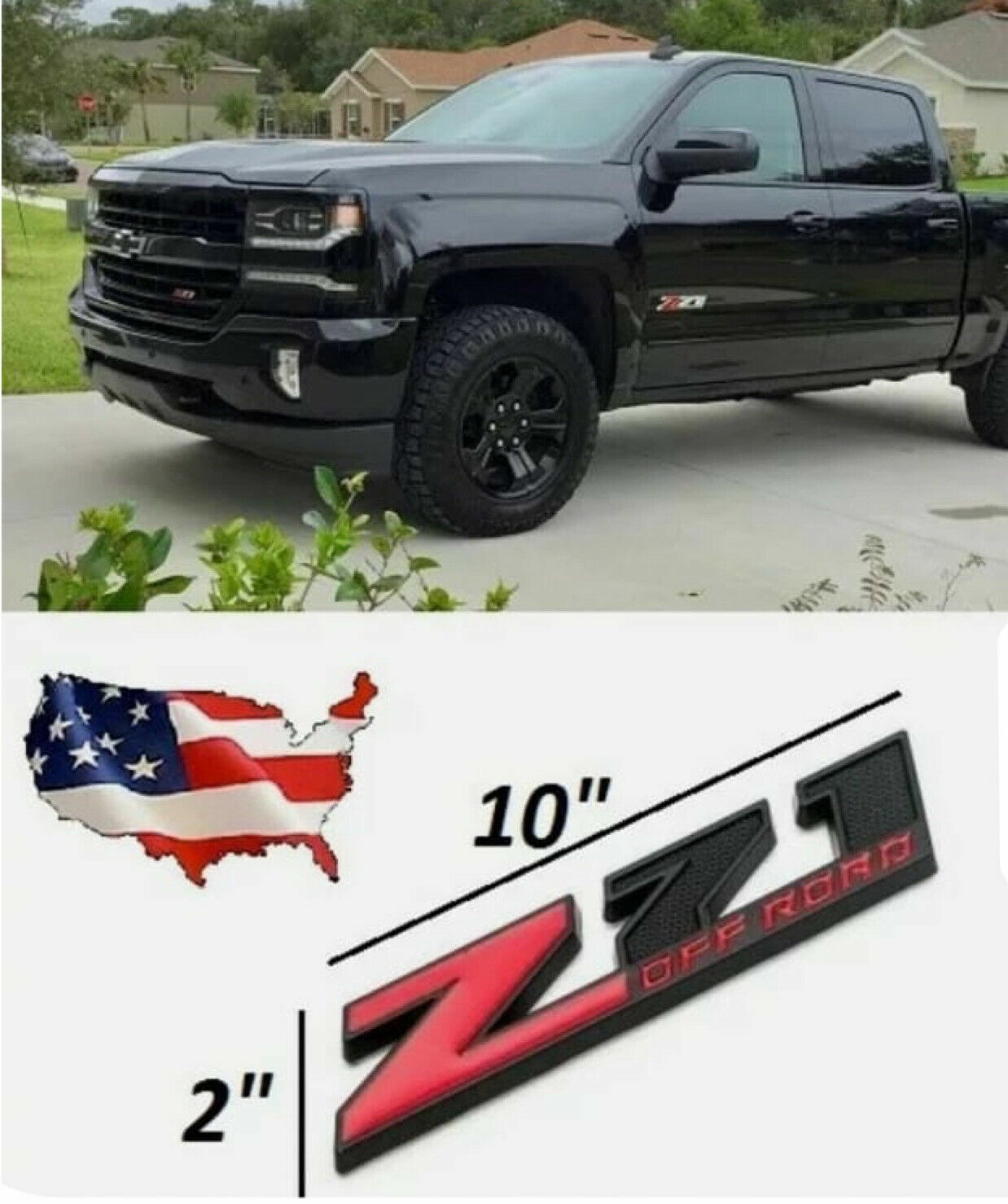 High Country Emblem Car Badge Decal Sticker for Chevrolet Silverado ...